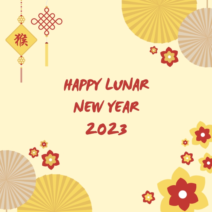 Happy Lunar New Year Template | PosterMyWall