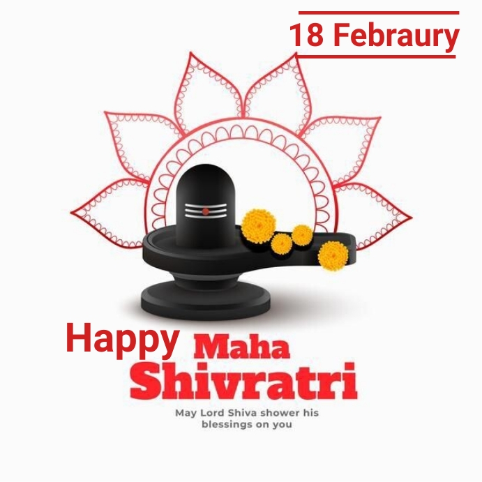 Happy maha Shivratri India Instagram post Template | PosterMyWall