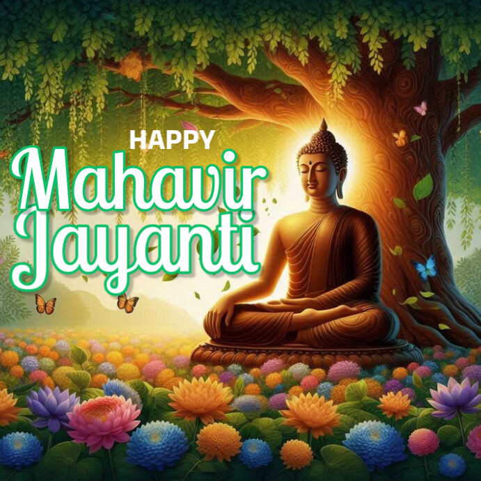 Copy of Happy Mahavir Jayanti Design | PosterMyWall