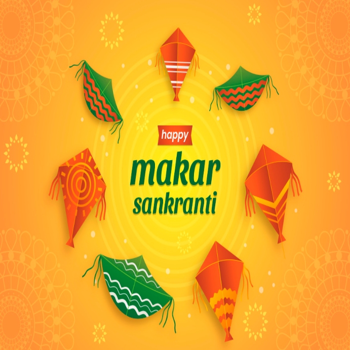 Happy Makar Sankranti Template | PosterMyWall