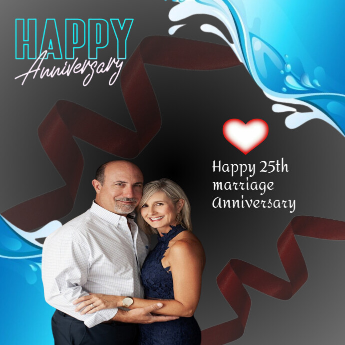 Happy marriage Template | PosterMyWall