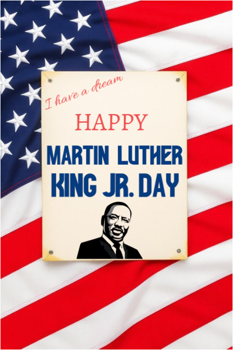 Happy Martin Luther king Jr template 2026 | PosterMyWall