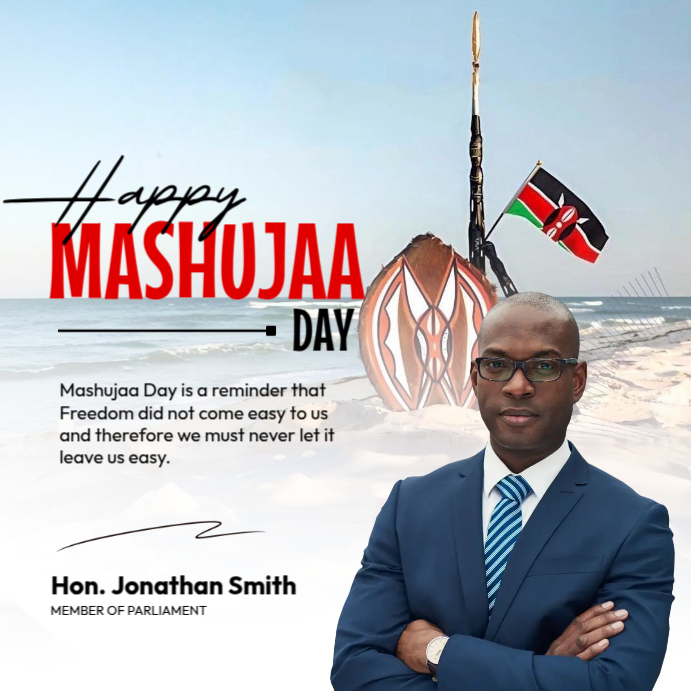 Happy Mashujaa Day Template | PosterMyWall