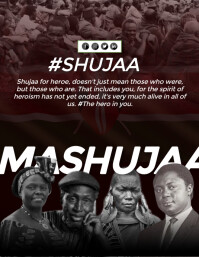 Happy Mashujaa Day Poster Template | PosterMyWall