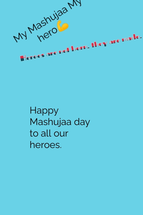 Happy Mashujaa Template | PosterMyWall