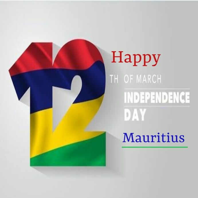 Happy mauritius day instagram post Template | PosterMyWall