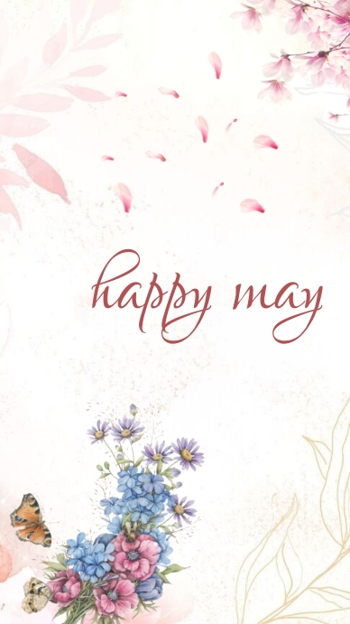 happy may Template | PosterMyWall