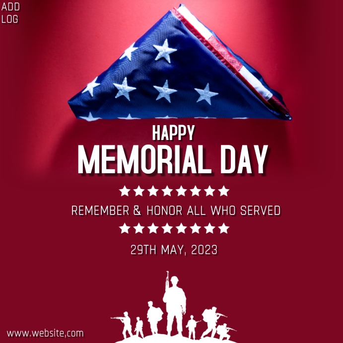 happy memorial day,memorial day greeting card Template | PosterMyWall