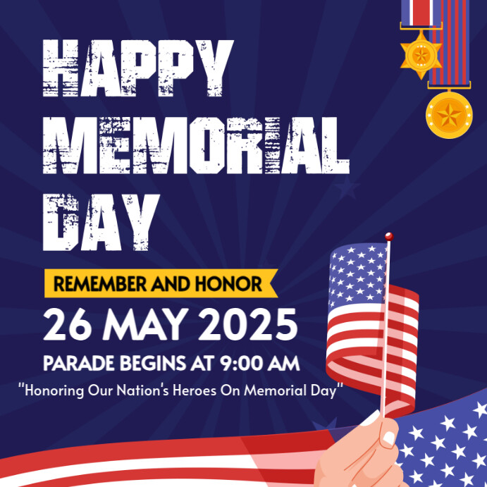 Copy of Happy Memorial Day 2025: Honoring The Courage And Sacrifice Of ...