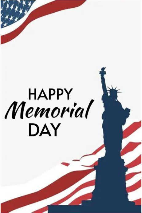Copy of Happy memorial day template 2025 | PosterMyWall