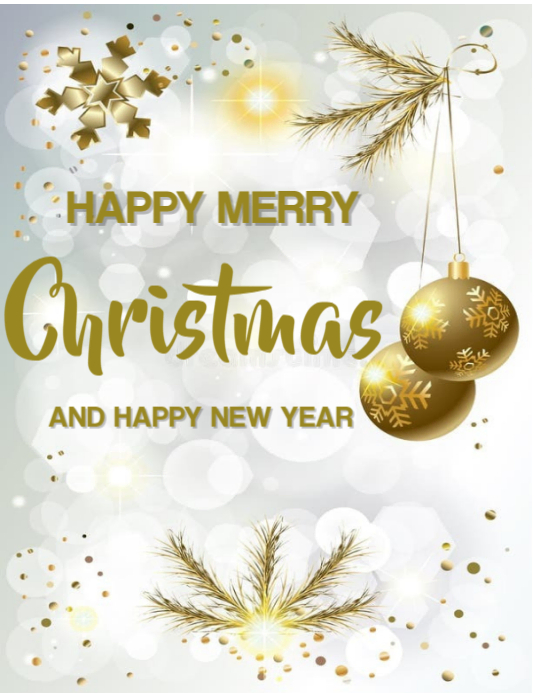 Happy Merry Christmas Flyer 2025 Template | PosterMyWall