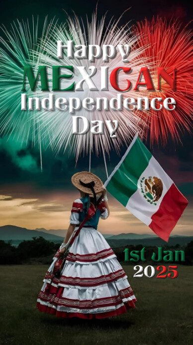 Copy of Happy Mexican independence day | PosterMyWall