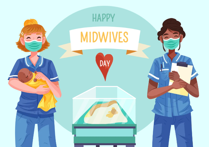 Happy Midwives Day Landscape Template | PosterMyWall