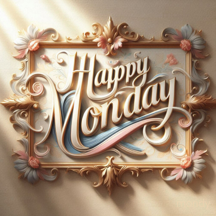 Happy monday design Template | PosterMyWall