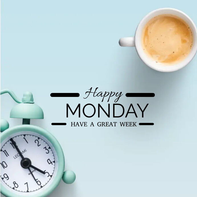 Happy Monday Template | PosterMyWall