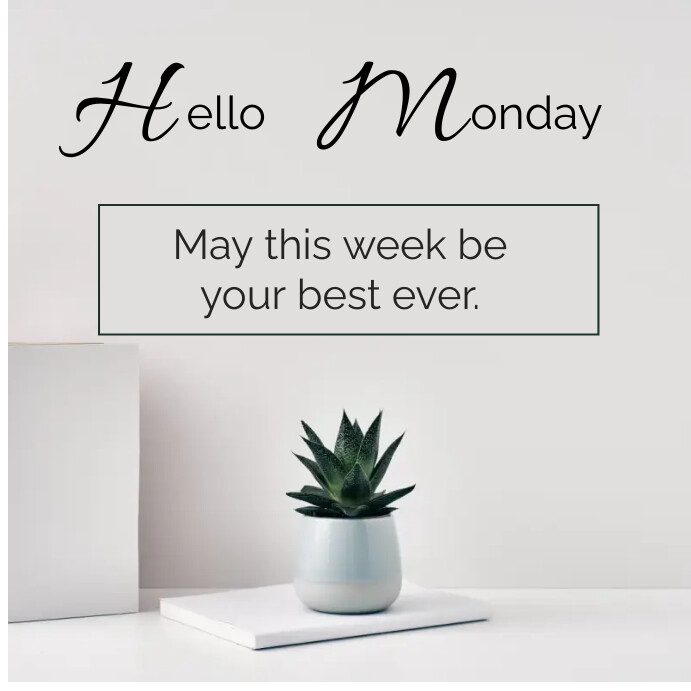 Modèle HAPPY MONDAY | PosterMyWall