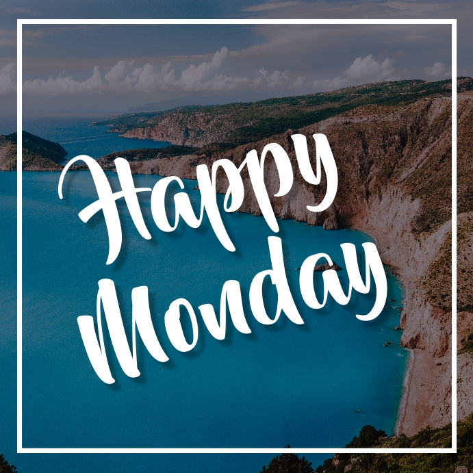 Happy Monday Template | PosterMyWall