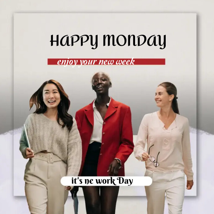 Happy Monday flyer Template | PosterMyWall