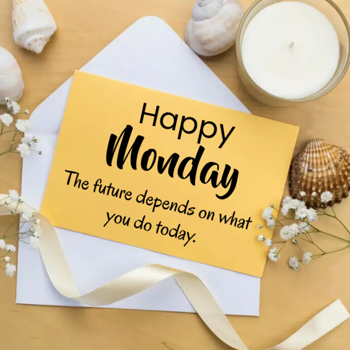 Happy Monday Instagram Post 2024 Template | PosterMyWall