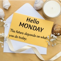 Happy Monday Instagram post Template | PosterMyWall