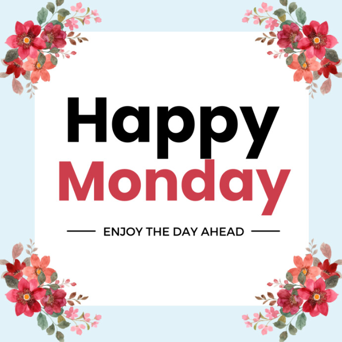 Happy Monday Instagram Post Template | PosterMyWall