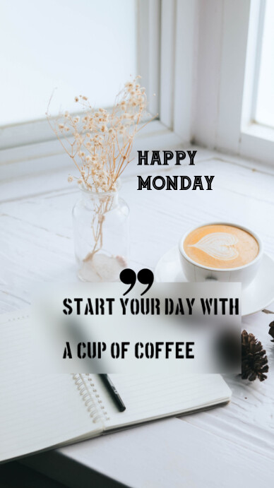 Happy Monday Instagram Story Template | PosterMyWall