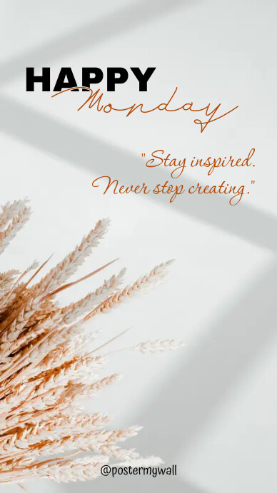 Happy Monday Instagram Story Template | PosterMyWall