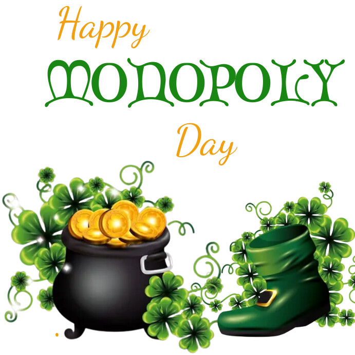 Happy monopoly day design template | PosterMyWall