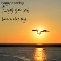 Happy morning Template | PosterMyWall