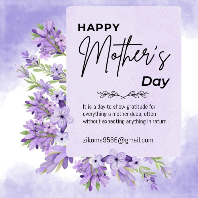 Copy of Happy mother's day | PosterMyWall