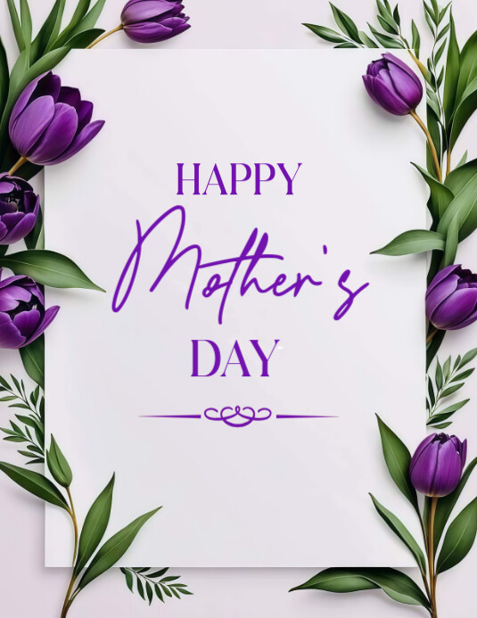 Plantilla de Happy mother's day flyer template 2025 | PosterMyWall