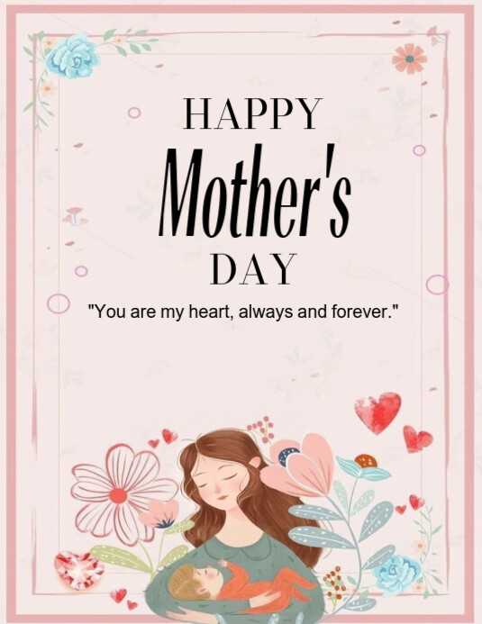 Happy mother's day flyer template | PosterMyWall