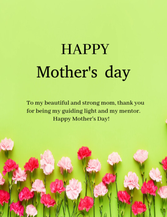 Happy mother's day template 2025 | PosterMyWall