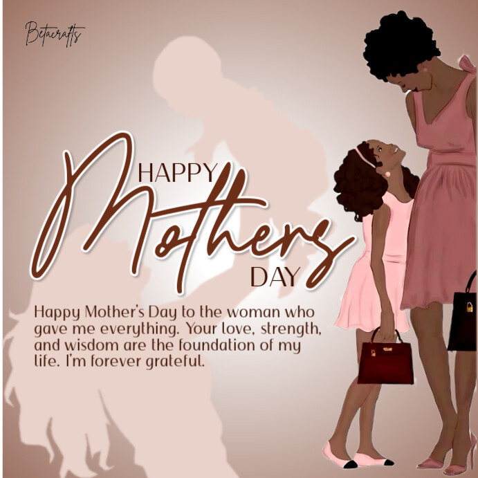Happy Mother’s Day flier Instagram post Templat | PosterMyWall