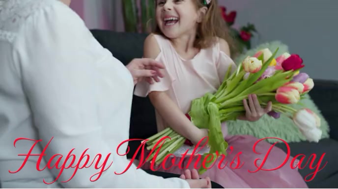 Happy mother's day digital video template | PosterMyWall