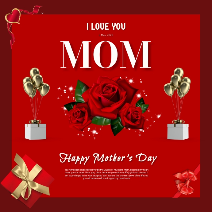happy mother's day greeting card templates | PosterMyWall