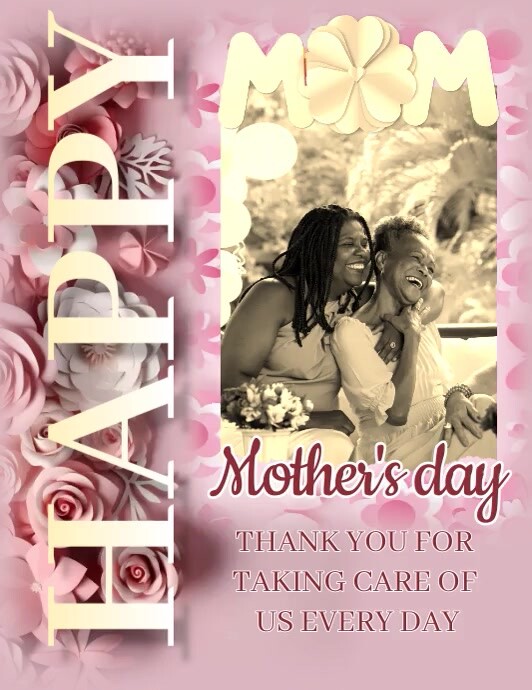 happy mother's day MESSAGE template | PosterMyWall