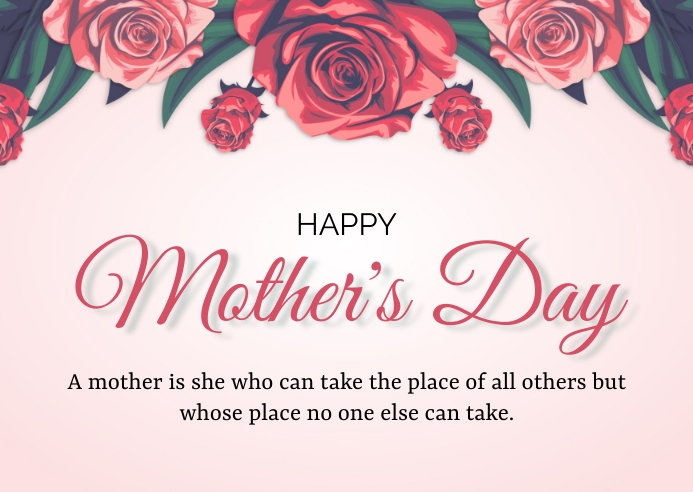 Happy Mother's Day Postcard Template | PosterMyWall