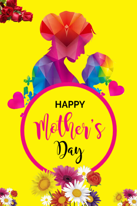 Happy Mother's day Poster Template | PosterMyWall