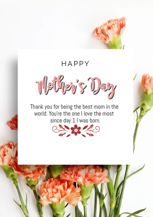 Happy mother's day quotes template poster design | PosterMyWall