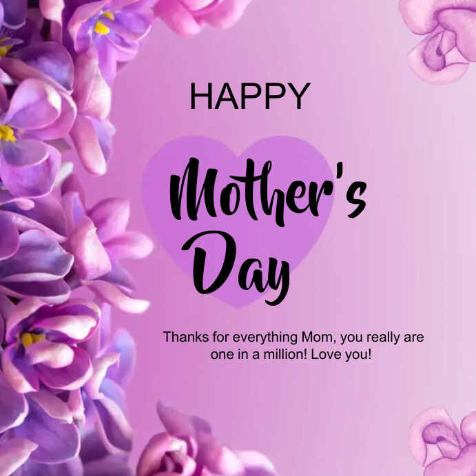 Copy of Happy mother's day template Instagram post | PosterMyWall