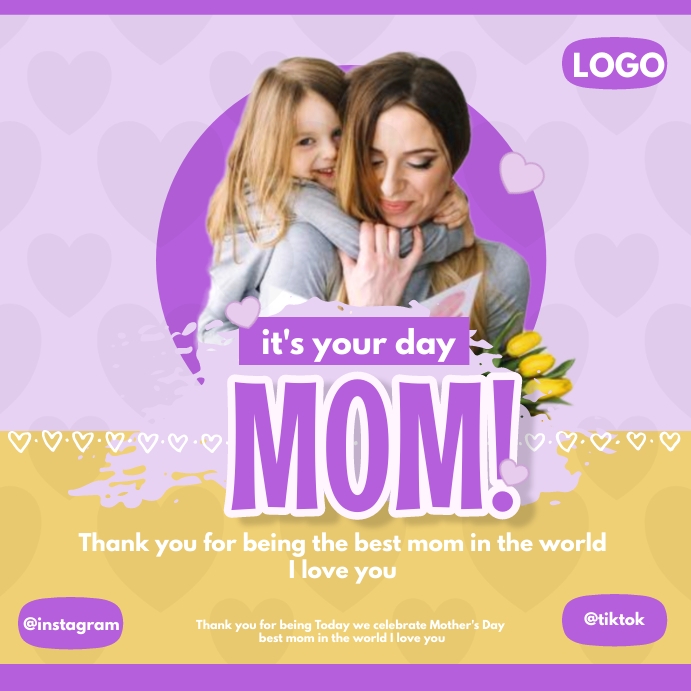 Happy Mother day Post Template | PosterMyWall