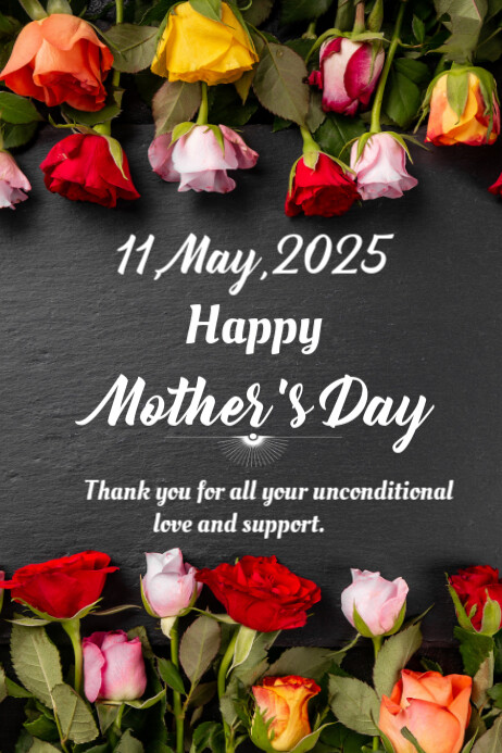 Happy mother day template 2025 | PosterMyWall