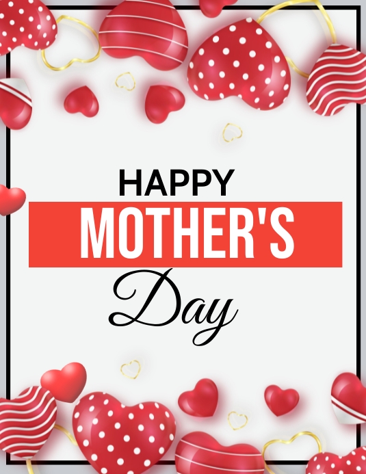 Modèle Bonne Fête Des Mères | PosterMyWall