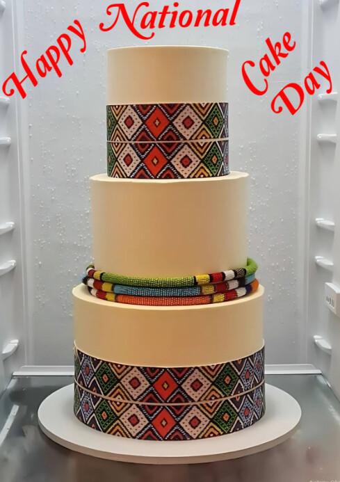 Copy of Happy National Cake Day | PosterMyWall