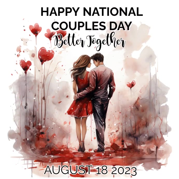 Copy of Happy National Couple's Day Instagram Post | PosterMyWall