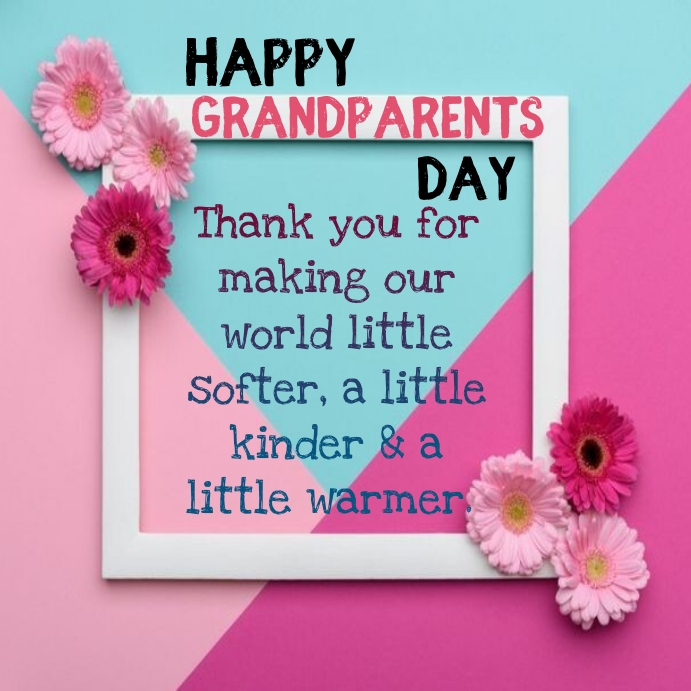 Copy of Happy National Grandparents Day | PosterMyWall