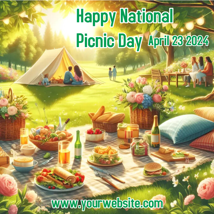 Copy of Happy National Picnic Day Instagram Post Temp | PosterMyWall