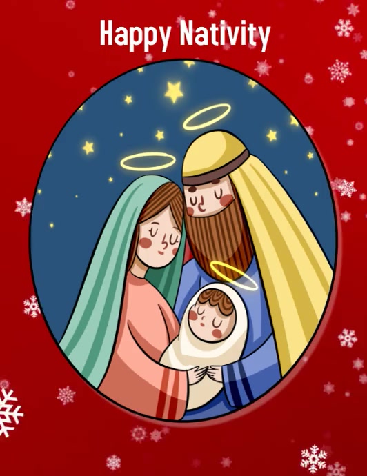 happy Nativity Template | PosterMyWall
