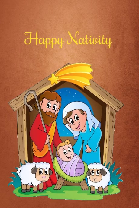 happy nativity Template | PosterMyWall